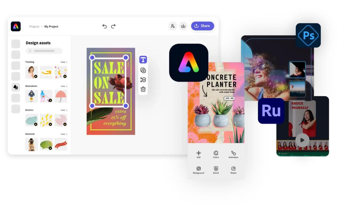 Adobe Express: Snel en eenvoudig grafisch design | TechSoup Nederland